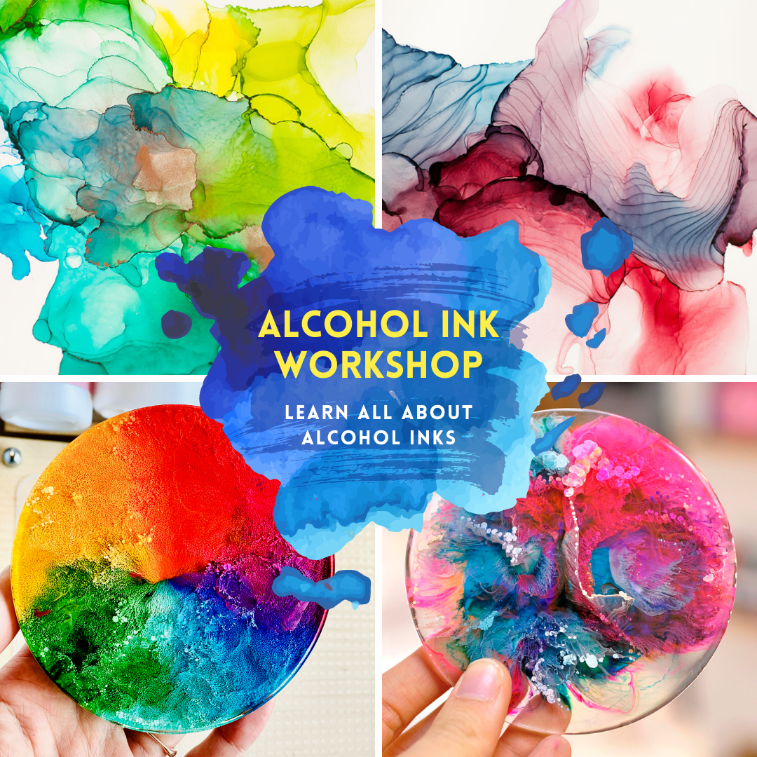 Alcohol Ink Workshop - 2Hrs